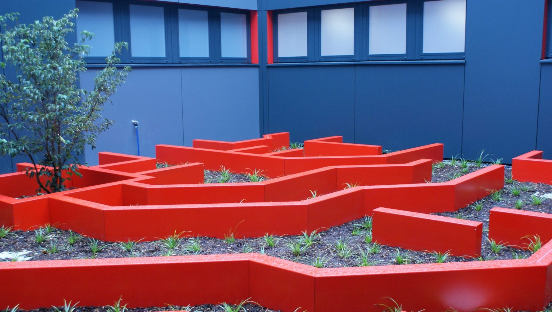 Innenhöfe Avnet Holding Germany GmbH, Poing/München - FreiraumPlus